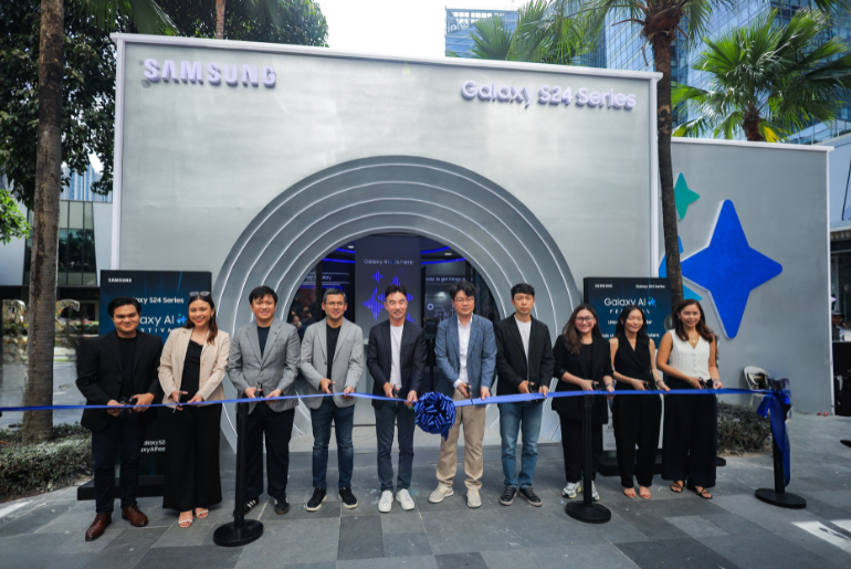 Samsung opens the Galaxy AI Pop-Up store in BGC for the Galaxy S24 ...
